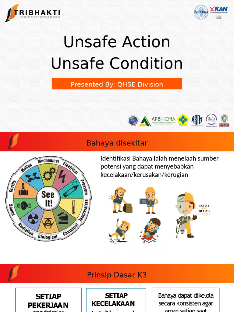 Unsafe Action & Unsafe Condition | PDF
