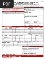IPC ADR Reporting Form | PDF | Pharmacovigilance | Health Care