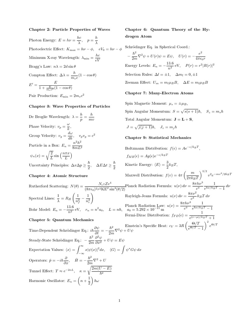 Wave-Particle Duality and Quantum Mechanics | PDF | Physics | Quantum ...