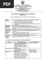 Activity Design-Buwan NG Kasaysayan | PDF | Philippines