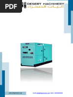 Generator Operation Manual | PDF | Diesel Engine | Electric Generator