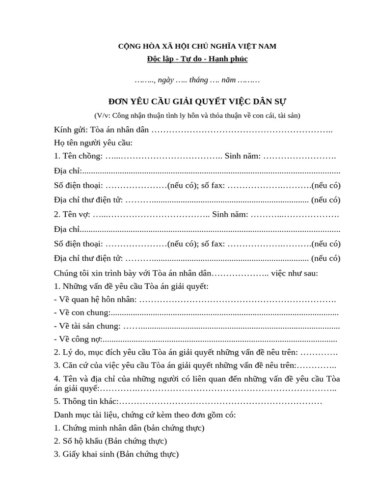 Don Ly Hon Thuan Tinh | PDF