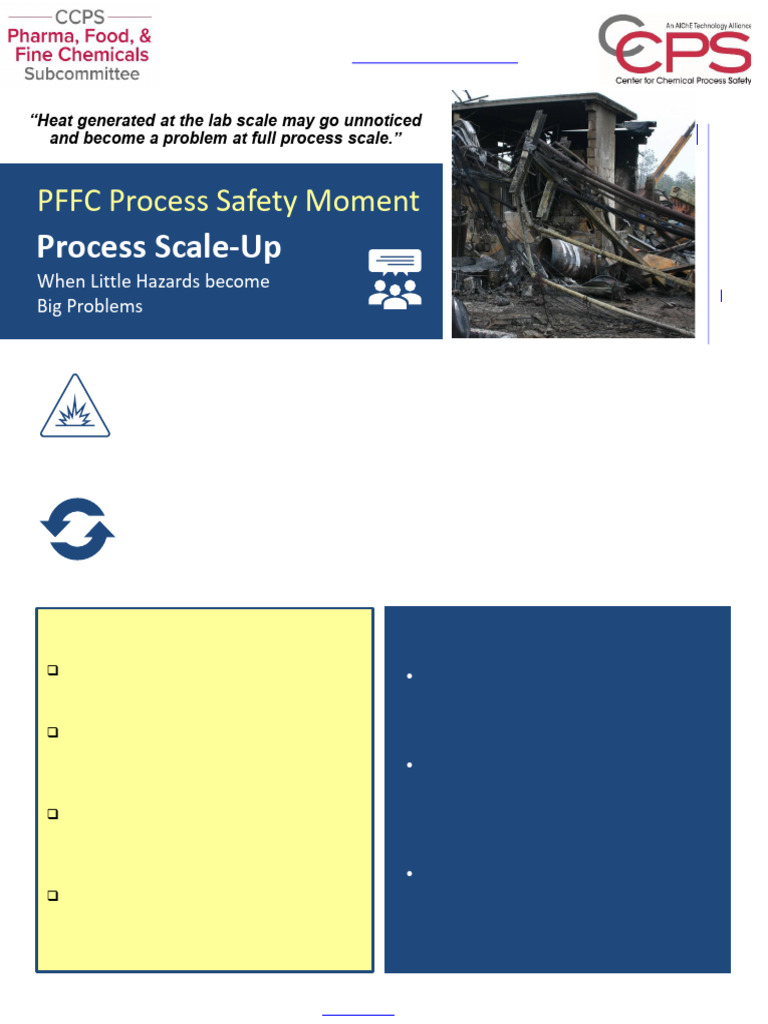 Safe Scale Up Safety Moment 1749033791 | PDF | Hazards | Safety