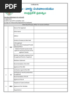 Family Member Certificate Application Guide | PDF