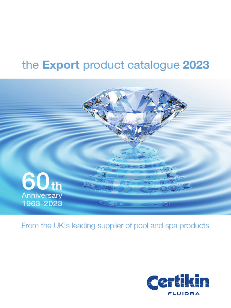 Certikin Export Product Catalogue 2023 | PDF | Gallon | Volume
