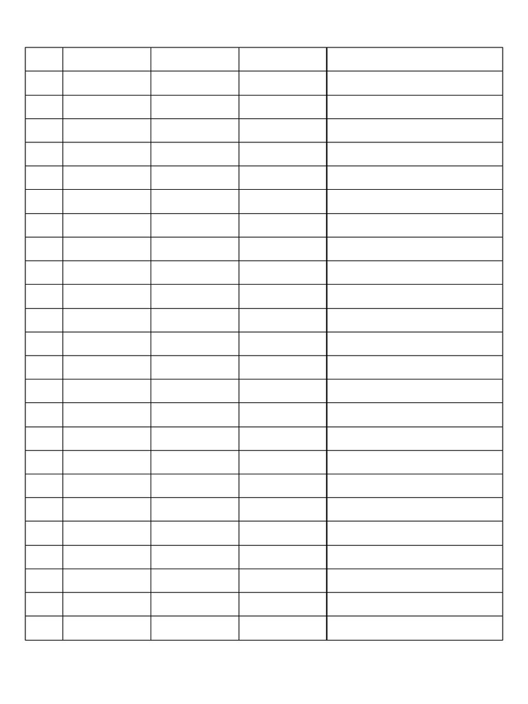 Serial Fraction To Percentage Chart | PDF