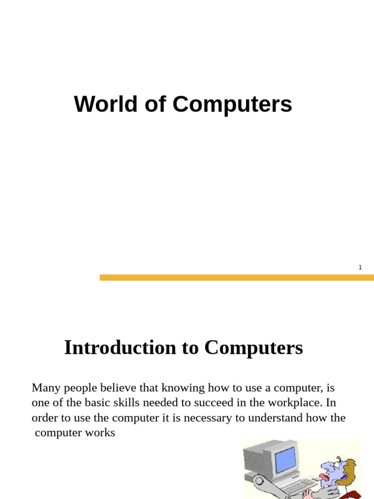Introduction To Computers. | PDF | Random Access Memory | Read Only Memory
