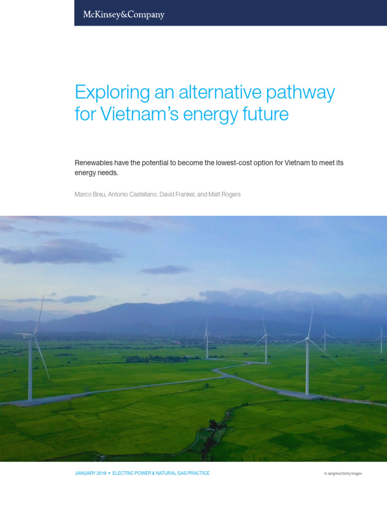 Vietnam's Renewable Energy Future | PDF | Renewable Energy | Wind Power