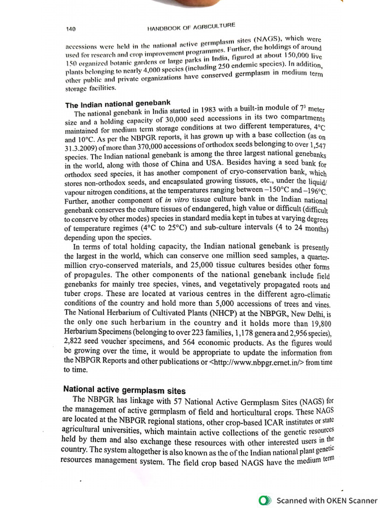 Gene Bank | PDF