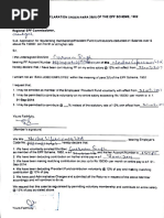 Employee VPF Contribution Application Form 1 | PDF