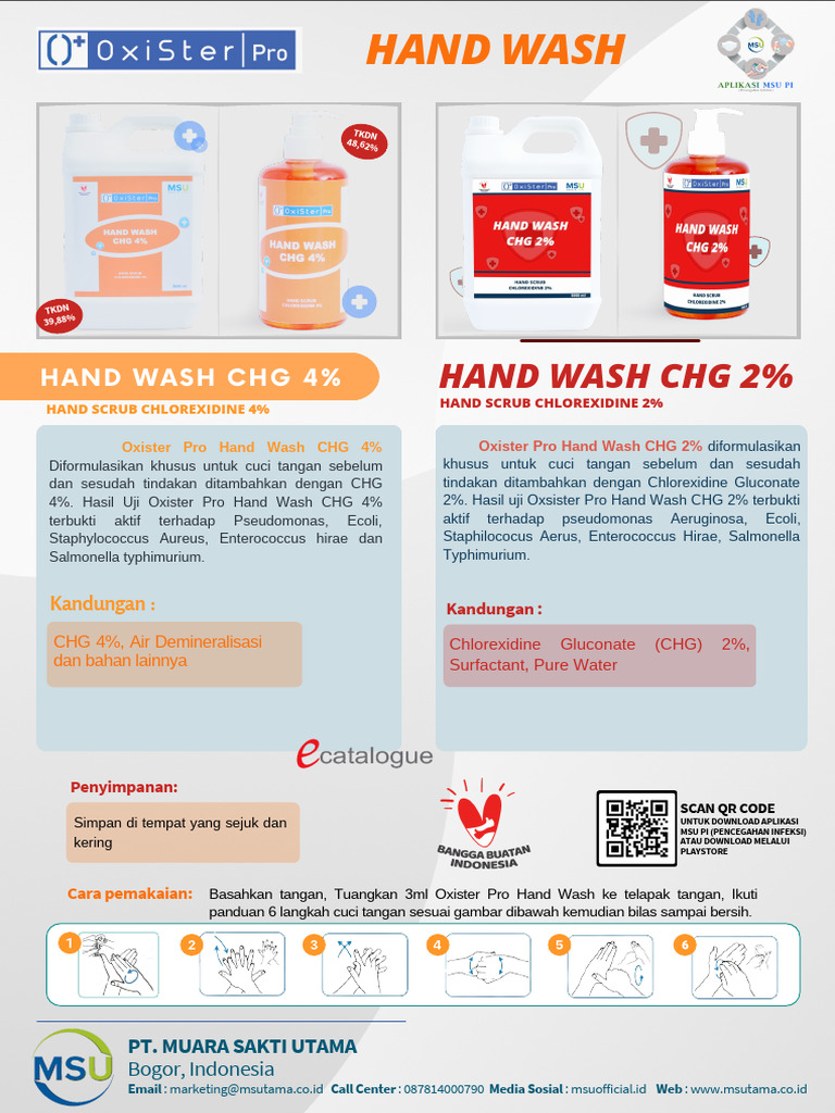 BROSUR Handwash MSU | PDF