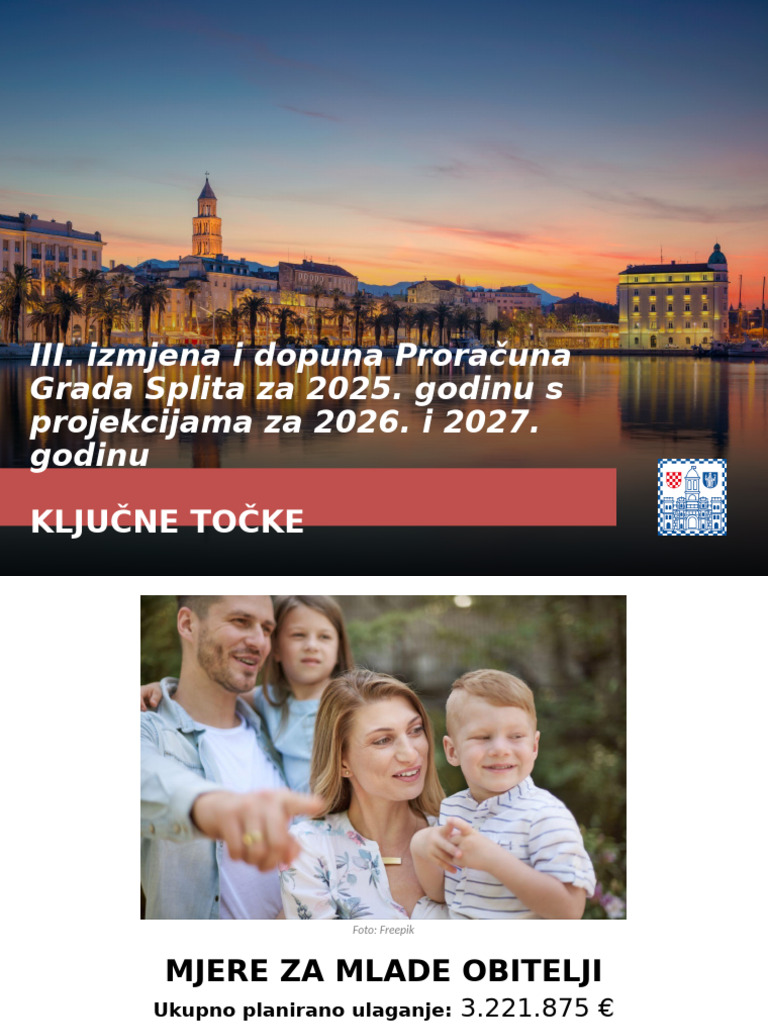 Proracunske Mjere Split 2025 | PDF
