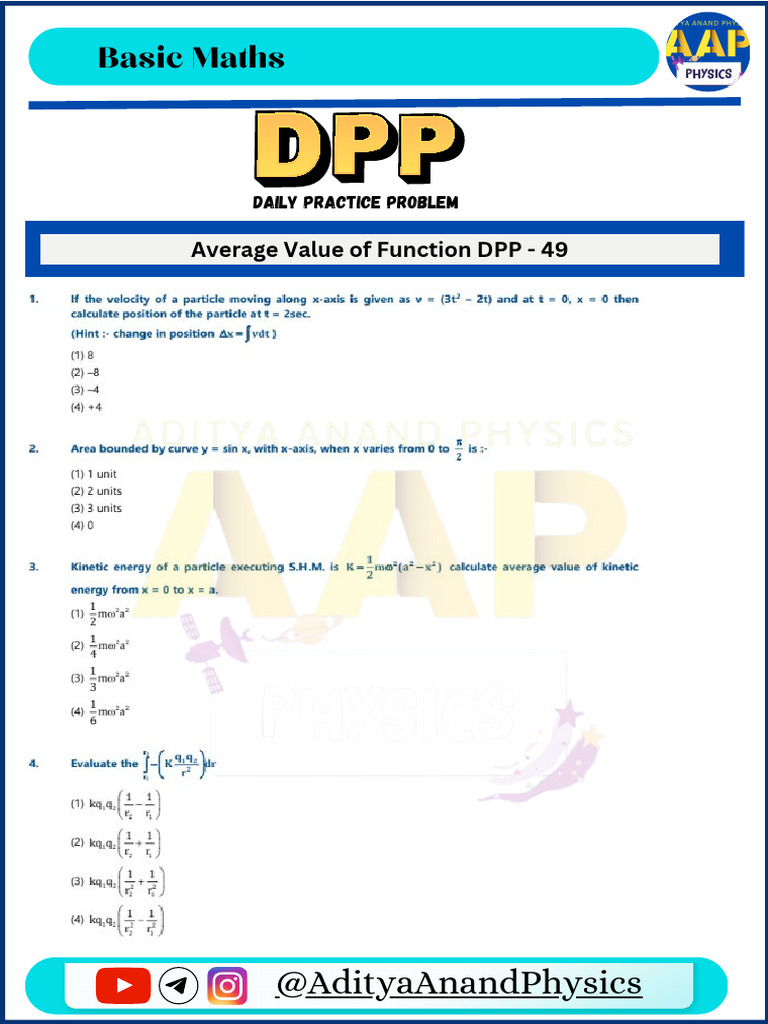 Aap DPP 49 | PDF