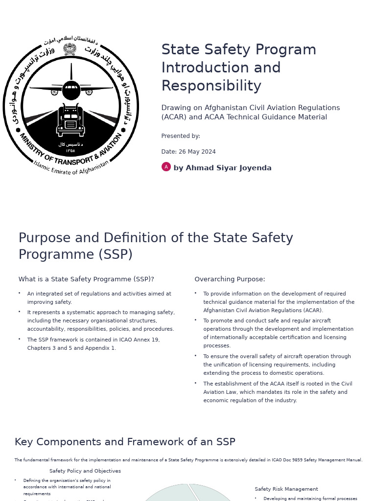 State Safety Program Introduction and Responsibility | PDF | Safety ...