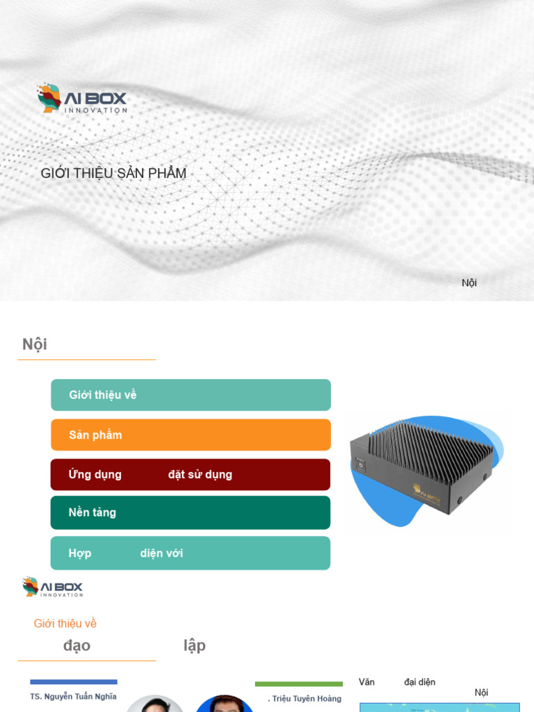 2504 - AIBOX - Giới Thiệu Sản Phẩm | PDF