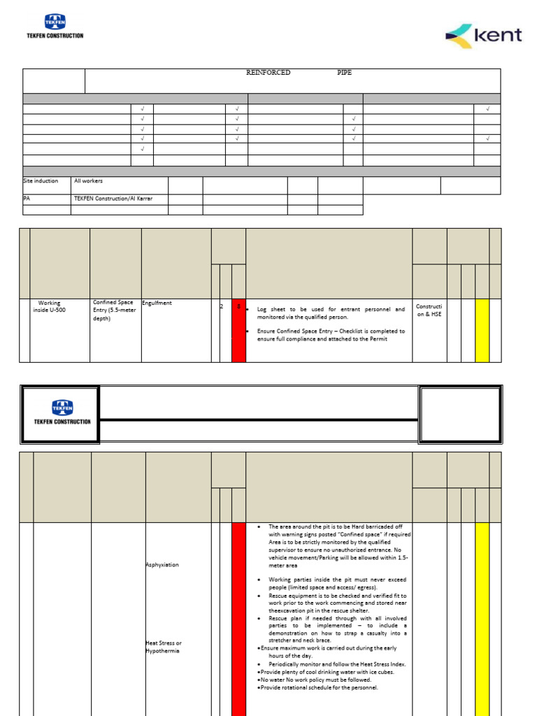 TRA - (GRE) Pipe Inside U-500 - Rev.001 | PDF | Welding | Construction