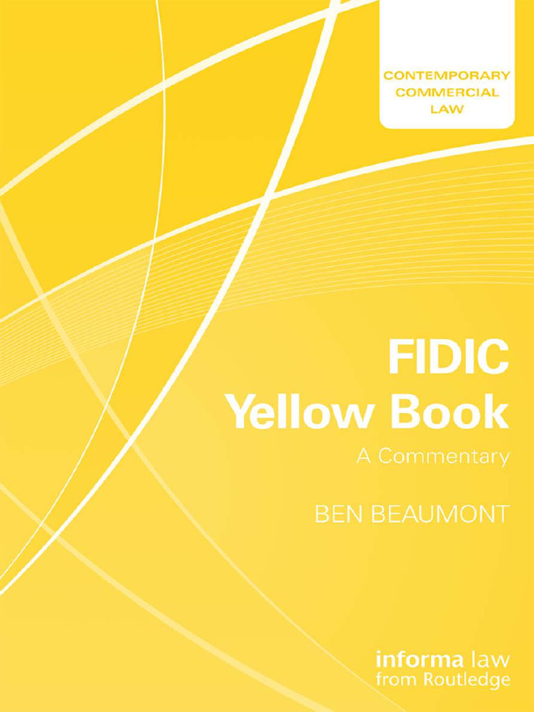 Free Download PDF FIDIC Yellow Book A Commentary Ben Beaumont | PDF ...