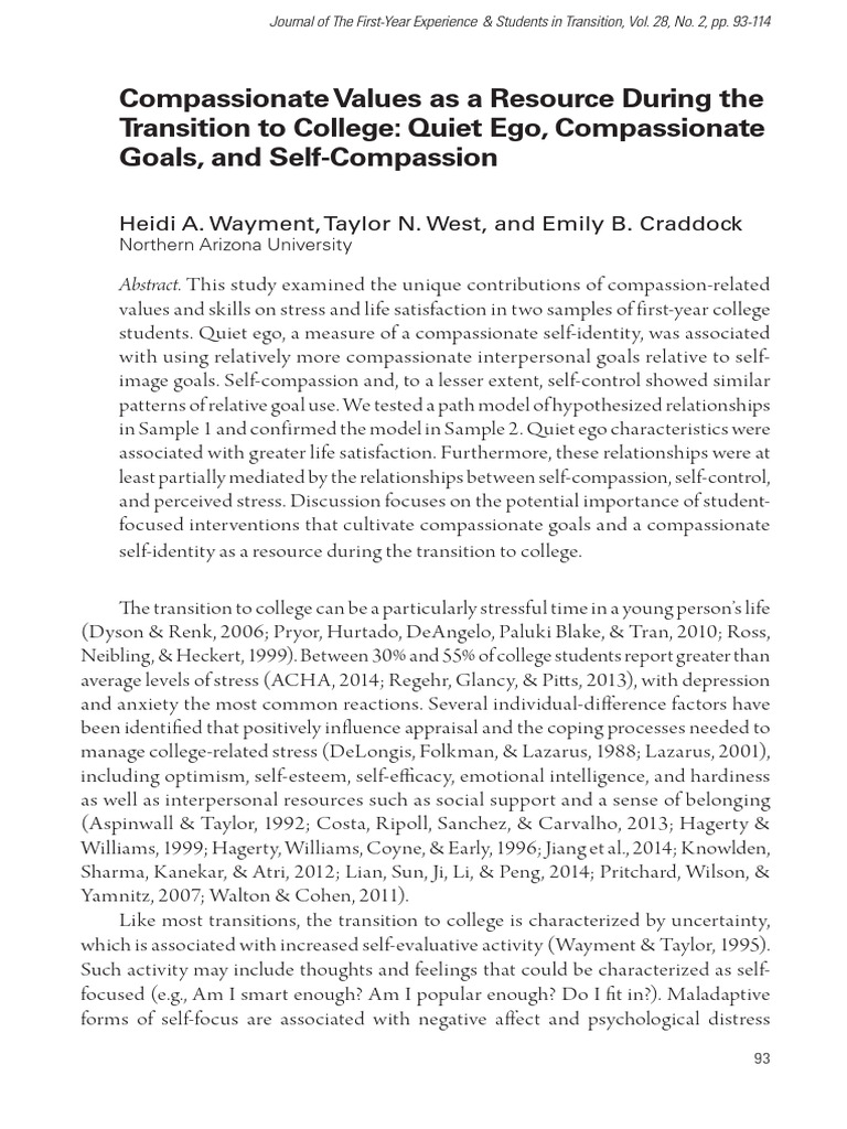 Quiet Ego Charity, Humility, Self-Awareness, and Hope | PDF | Well ...