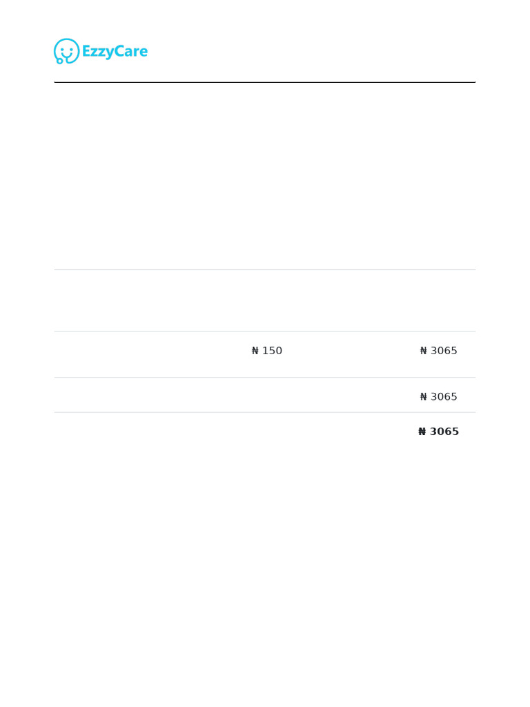 Appointment Invoice | PDF