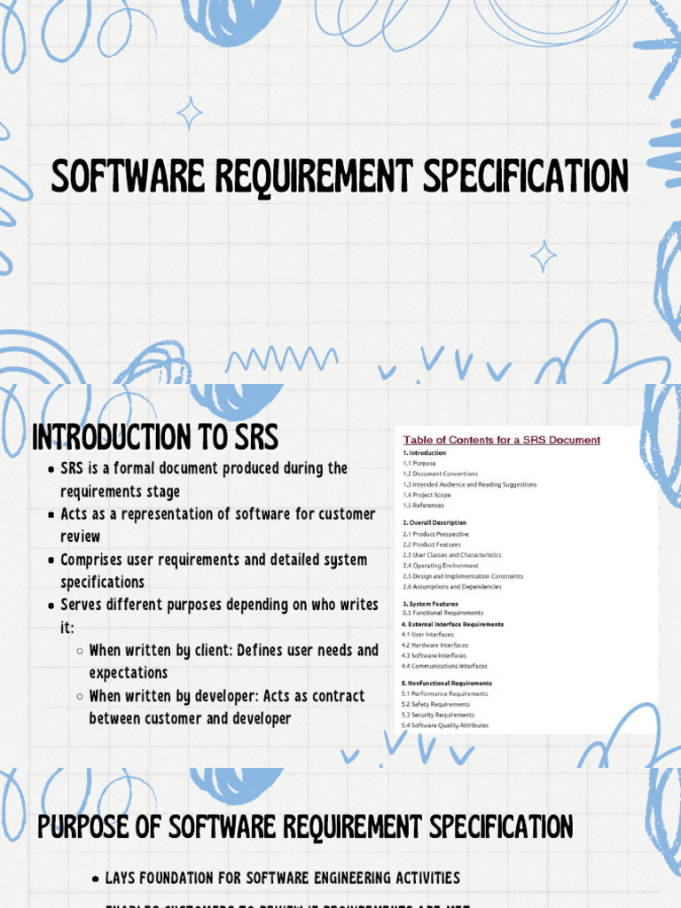 Software Requirement Specification Guide | PDF | Software ...