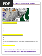 Class 12 Notes on Nation Building Challenges | PDF | Partition Of India ...