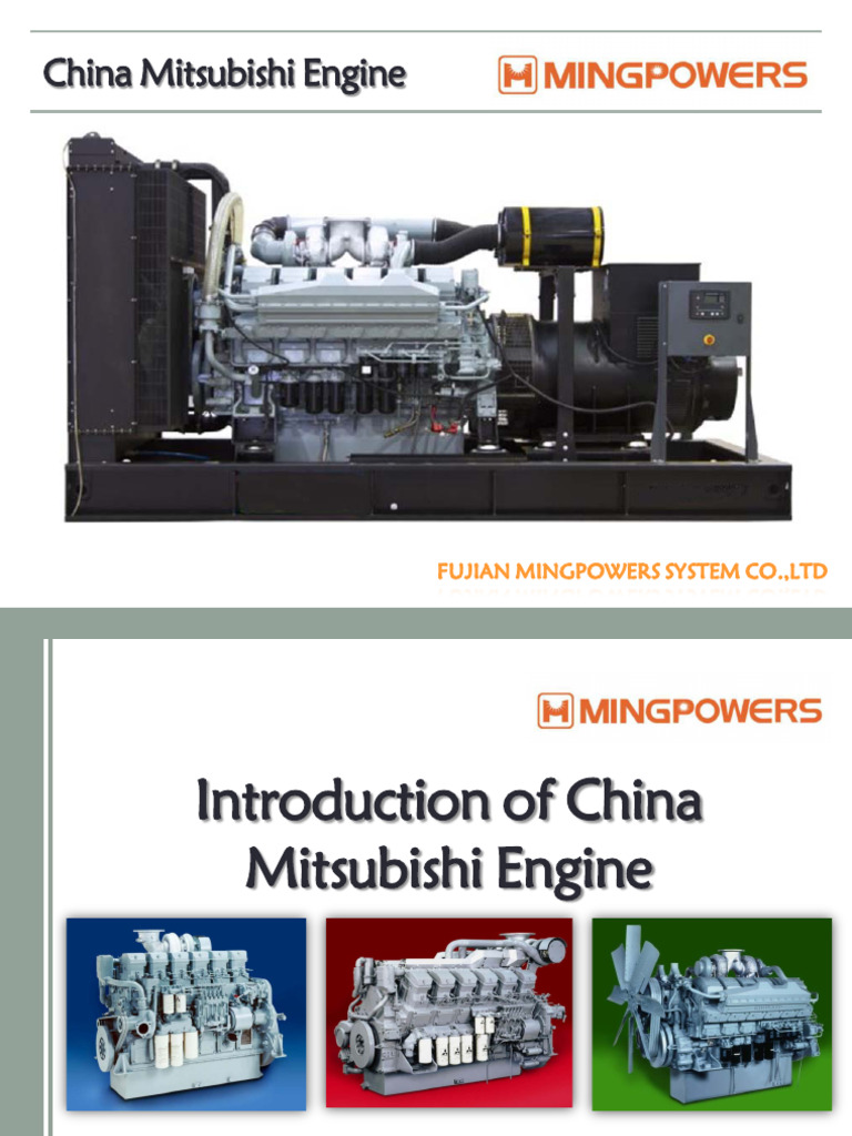 Introduction For SME Mitsubishi Engine | PDF | Fuel Injection | Pump