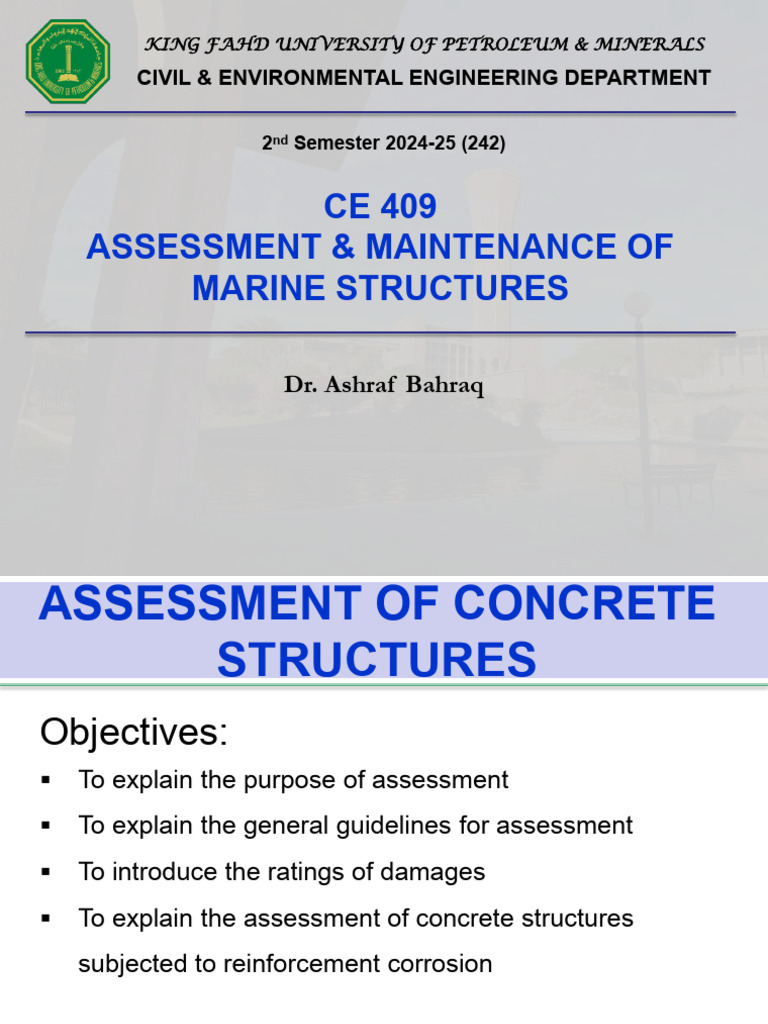 Lectures 29-30 | PDF | Corrosion | Concrete