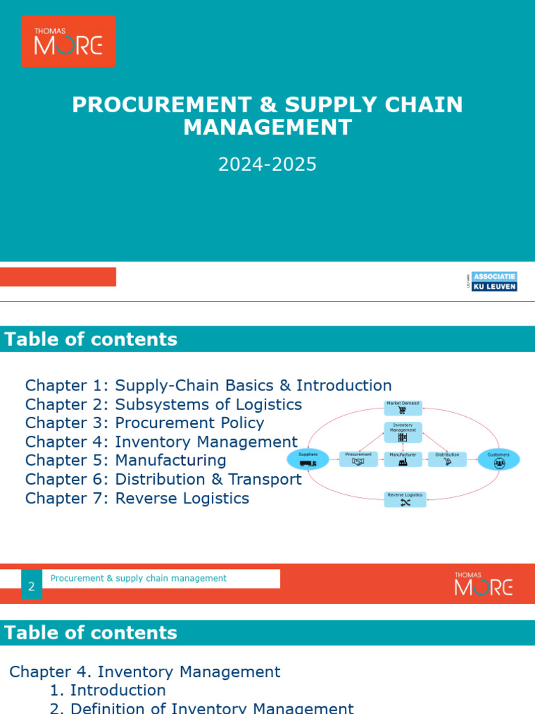Chapter 4 Inventory Management | PDF | Inventory | Supply Chain Management