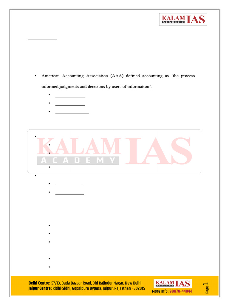 Complete General Accounting Principles For EPFO | PDF | Debits And ...