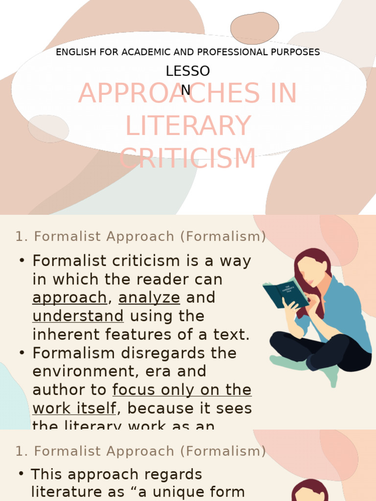Literary Criticism Approaches Explained | PDF | Psychology | Marxism