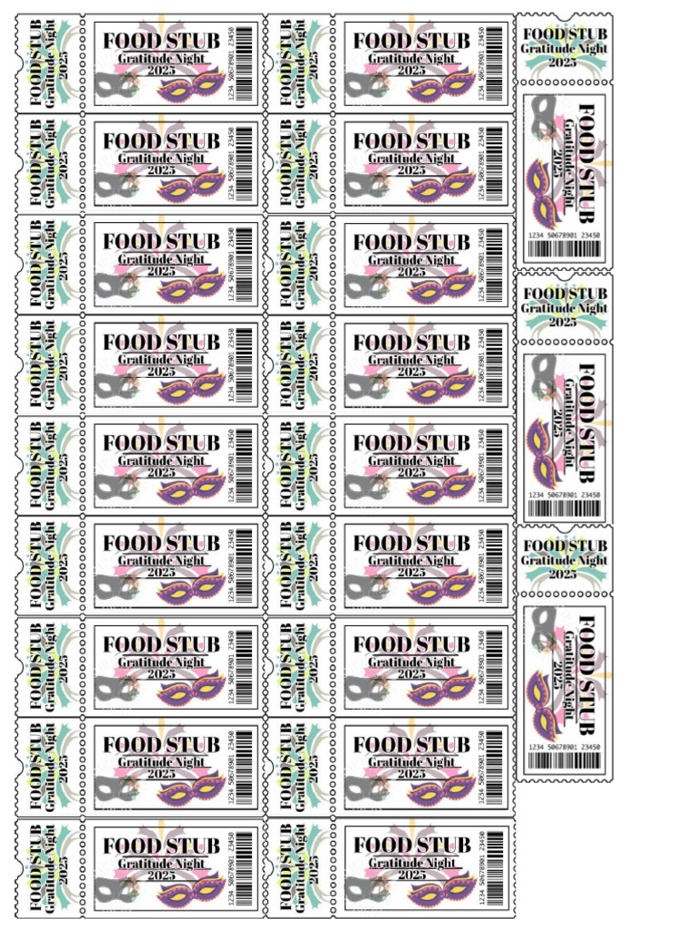 Food Stub | PDF