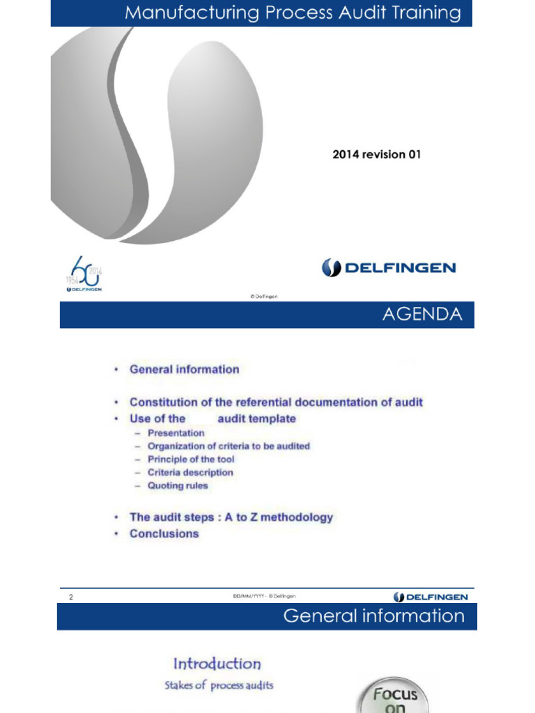 Manufacturing Process Training Rev.1 | PDF