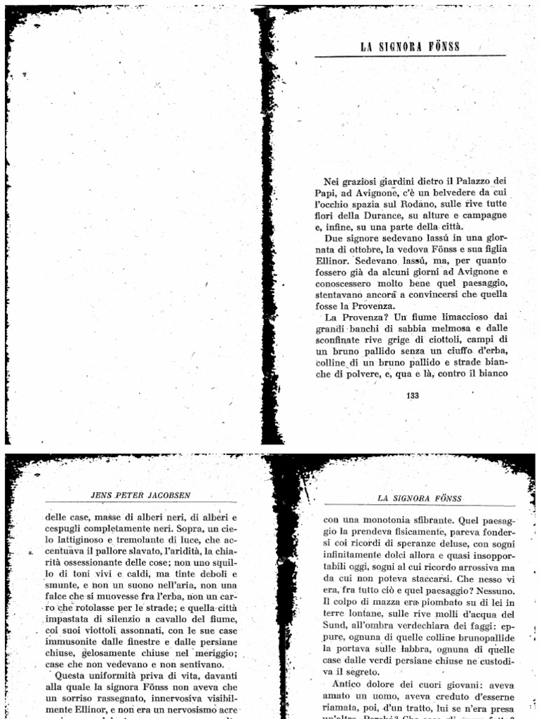 La Signora Fönss | PDF