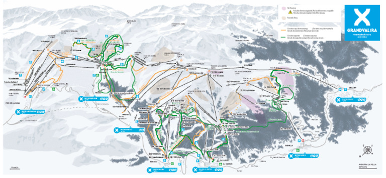 Gv-Mapa Base Skimo - Raquetas | PDF