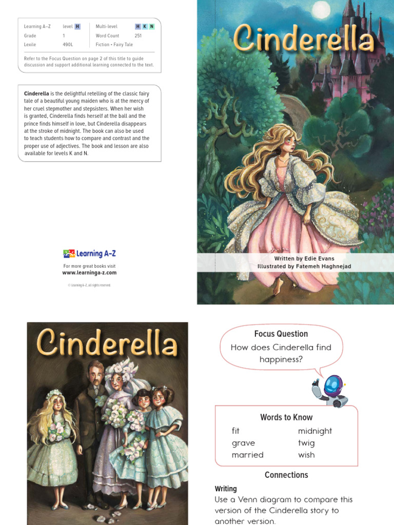 Cinderella: A Classic Fairy Tale Retold | PDF | Cinderella | Fantasy ...