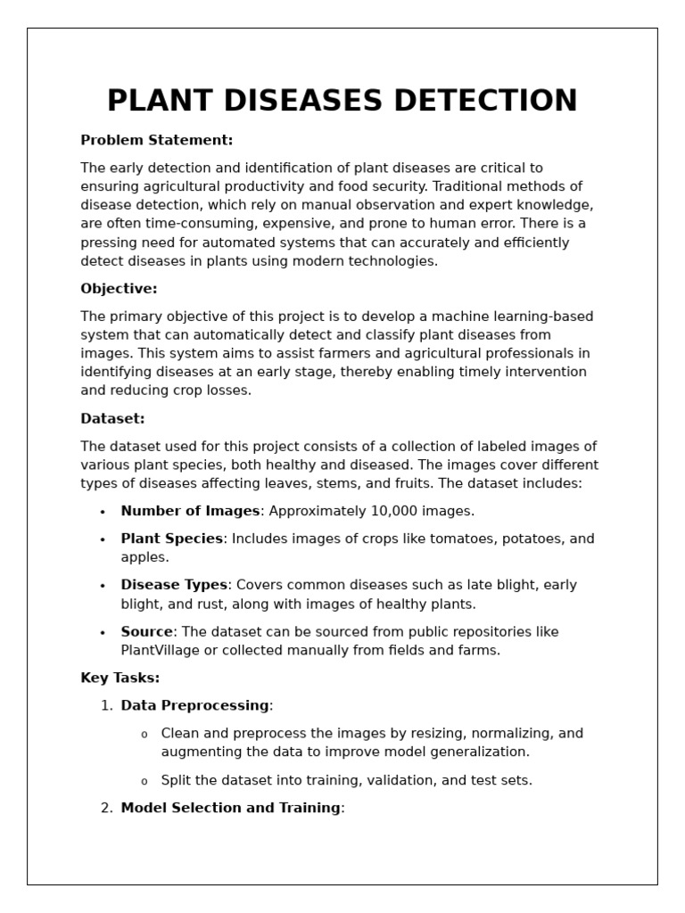 Plant Diseases Detection | PDF | Learning | Computational Neuroscience