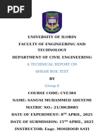 Shear Box Test Lab Report | PDF | Strength Of Materials | Continuum ...