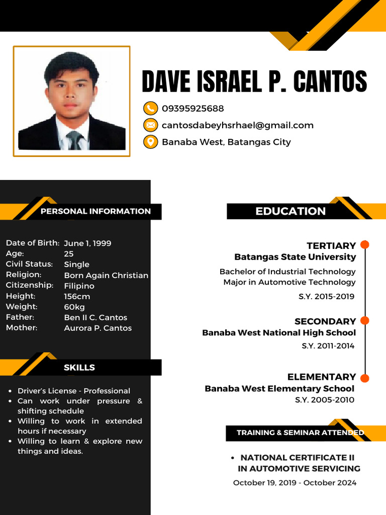 Dave Israel P. Cantos | PDF