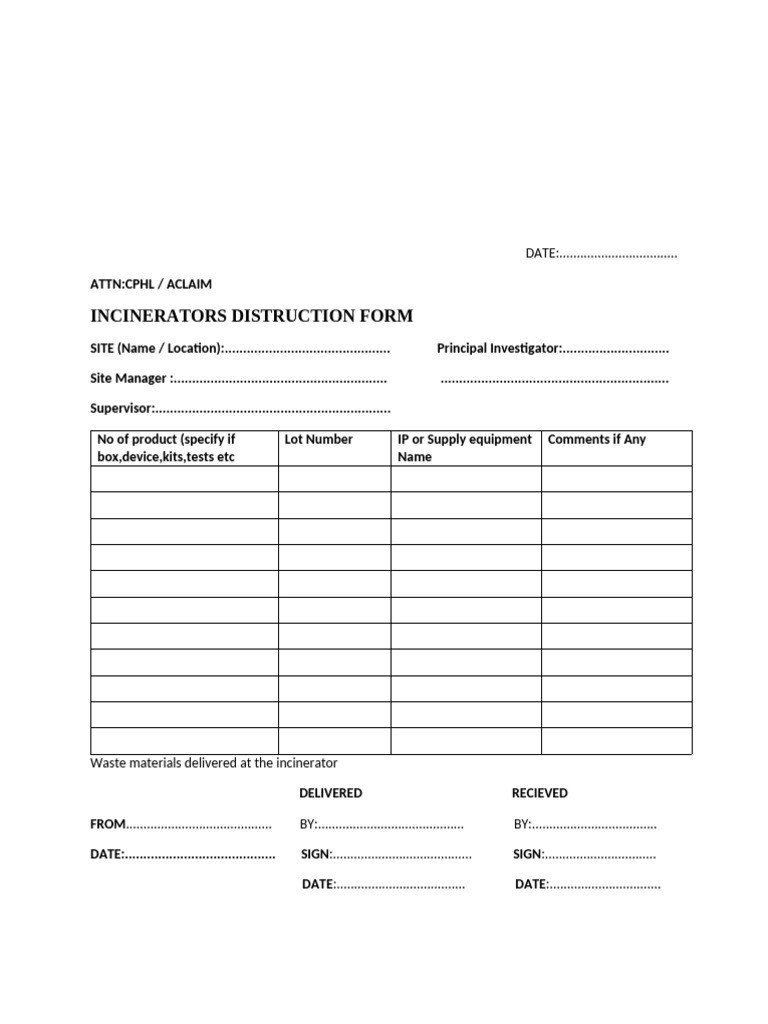 Omrcih Form | PDF