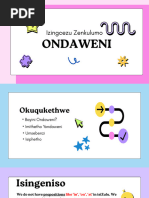 Izigaba Zamabizo: Noun Classes in Zulu | PDF | Grammar | Semantic Units