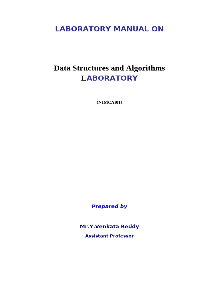 2223 Dsa Lab Record Experiemnts | PDF | Vertex (Graph Theory) | Software Engineering