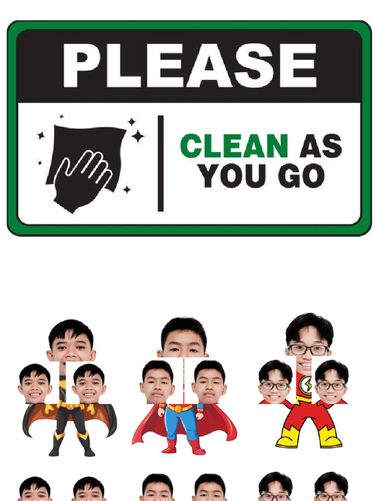 Clean As You Go | PDF