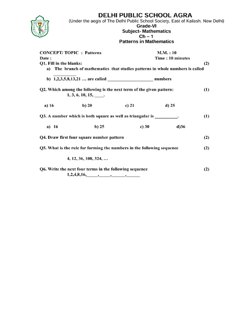 G6 PQ1 | PDF