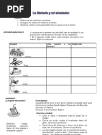 Actividades de Propiedades de la Materia | PDF | Importar | Sustancias ...