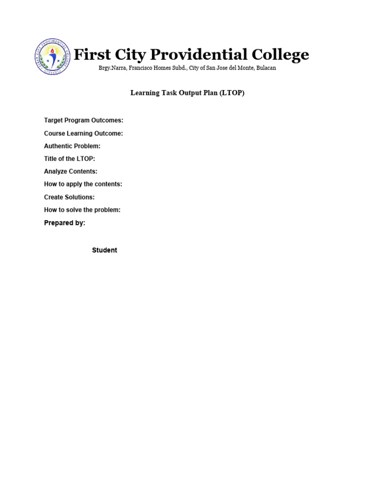 Ltop Format | PDF