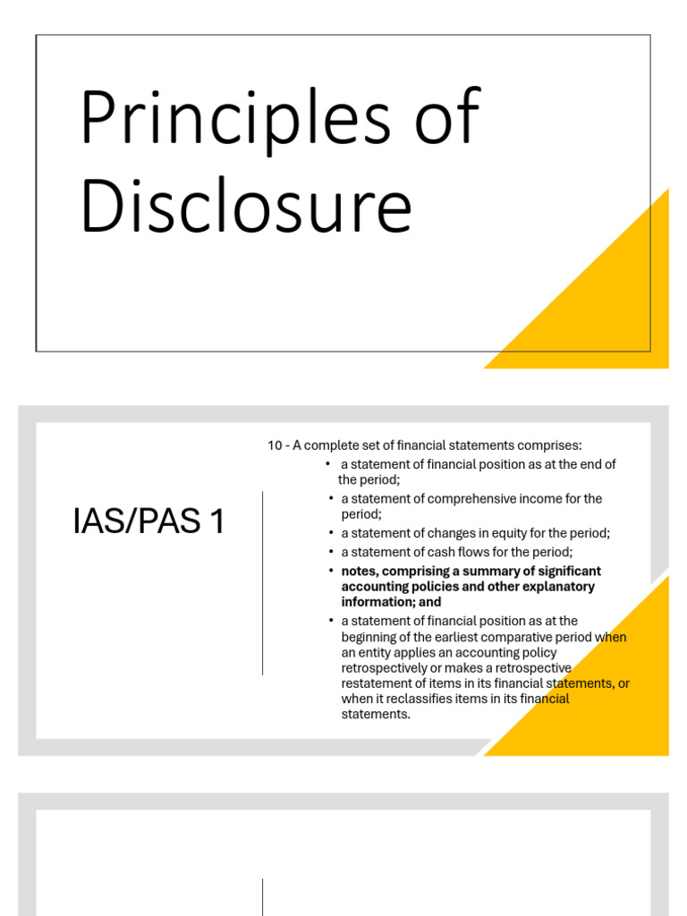 02 Principles of Disclosure - General Purpose FS and Its Purpose (1 ...