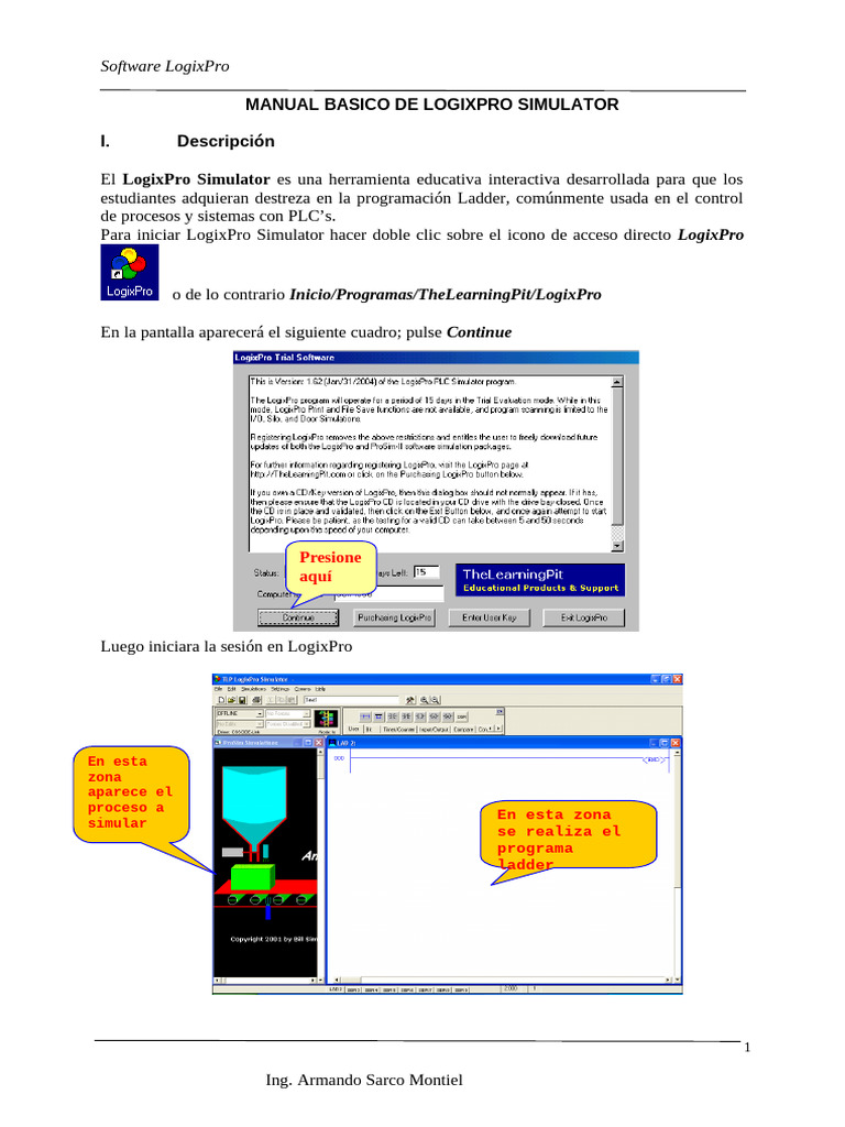 Guia1 Logixpro | PDF | Programa de computadora | Programación