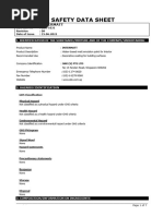 Fluorocell WDF Safety Data Sheet | PDF | Workplace | Physical Sciences