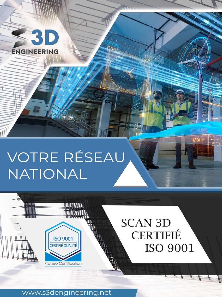 Solutions de numérisation 3D S3D Engineering | PDF | Building ...
