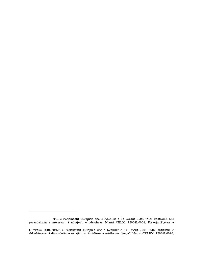 Ligj 10448 2011 Per Lejet e Mjedisit | PDF
